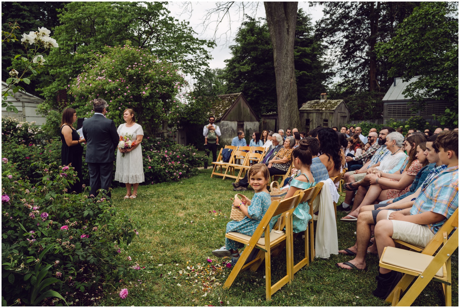 Garden Party Wedding at Wyck House | Heather McBride Photography | Blog
