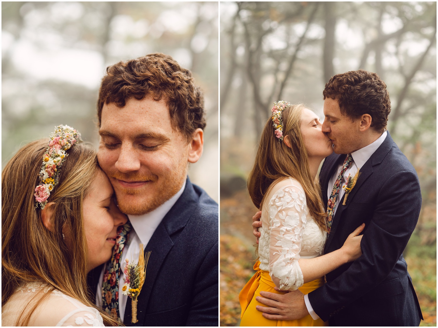 Heartfelt Quaker Wedding at a State Park | Heather McBride Photography ...
