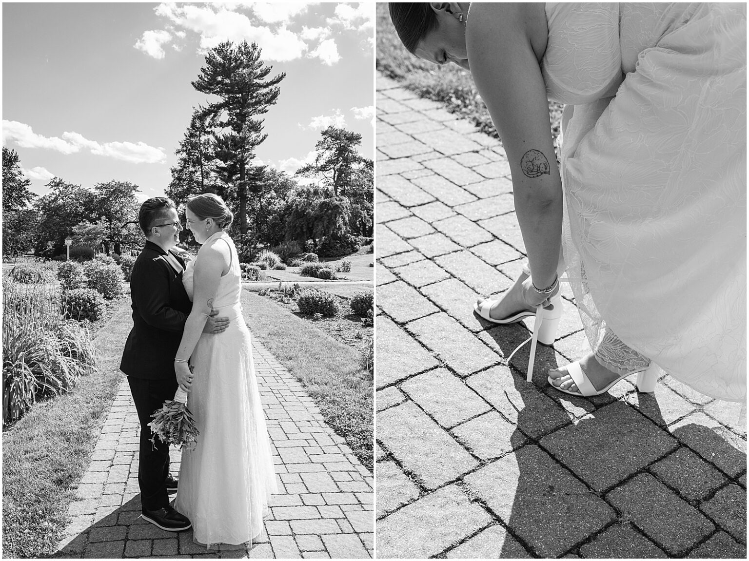 Thoughtful Malcolm Gross Rose Garden Wedding | Heather McBride ...