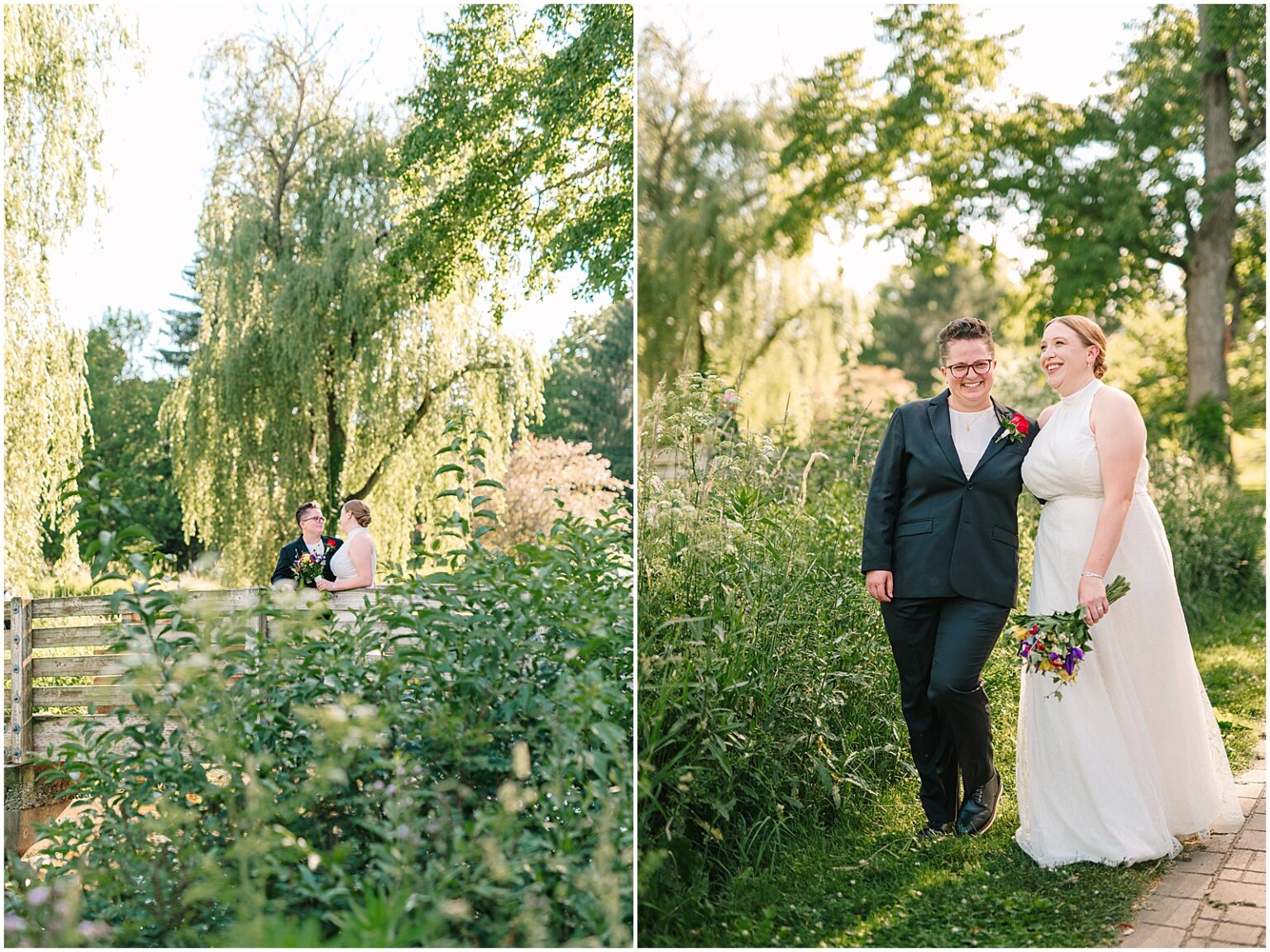 Thoughtful Malcolm Gross Rose Garden Wedding | Heather McBride ...